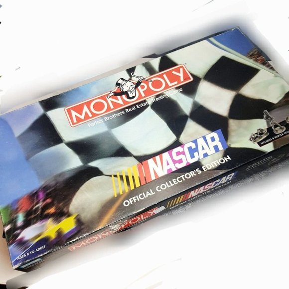 Hasbro | Games | Vintage Nascar Racing Official Collectors Edition ...